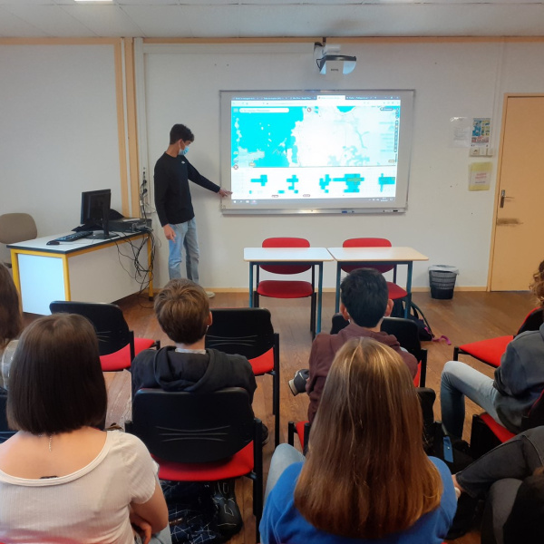 Rencontre avec Hugo Le Clech - Collège François Charles